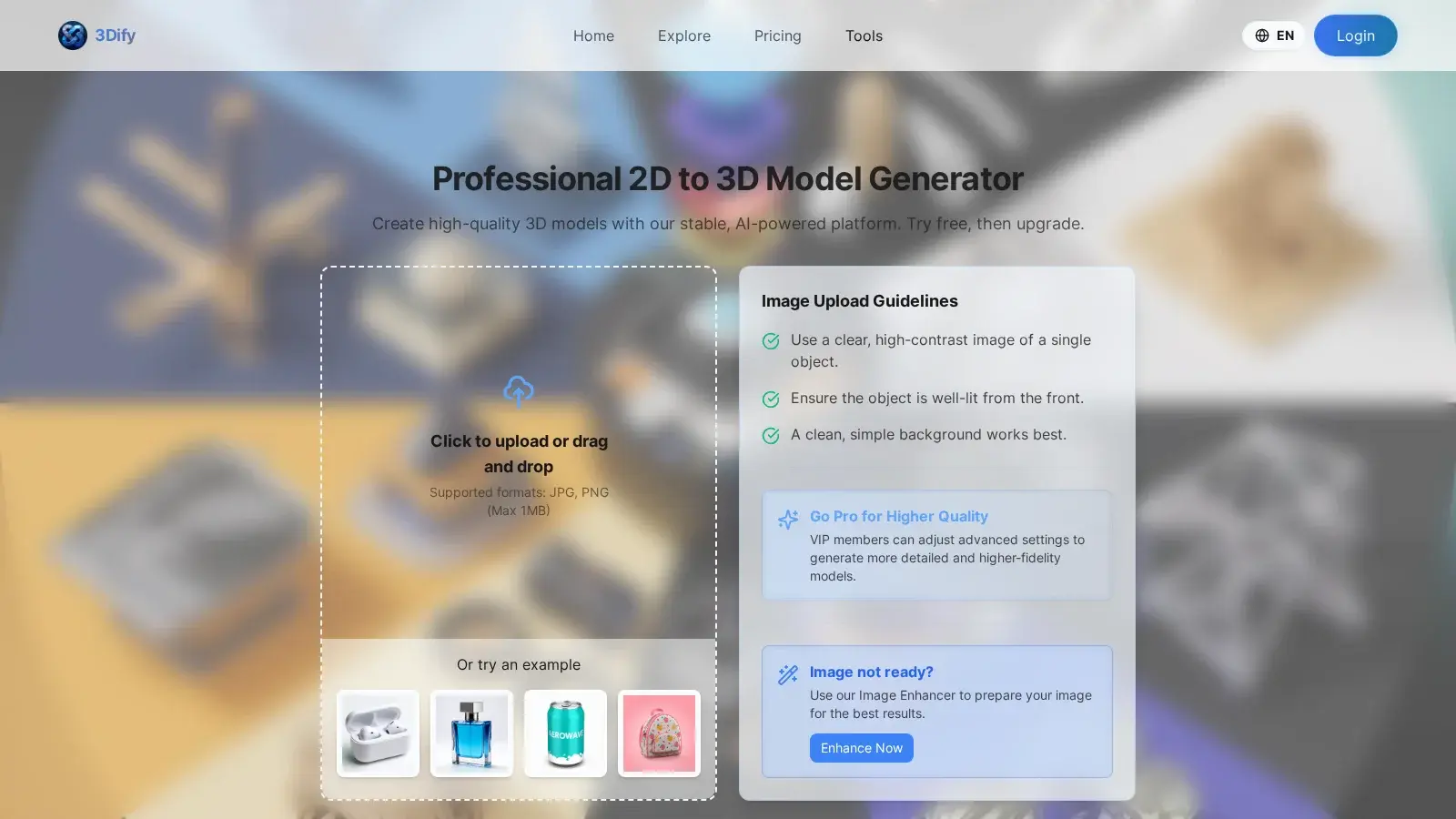 3Dify Space: Content Generation AI Tool | Awesome AI Tools