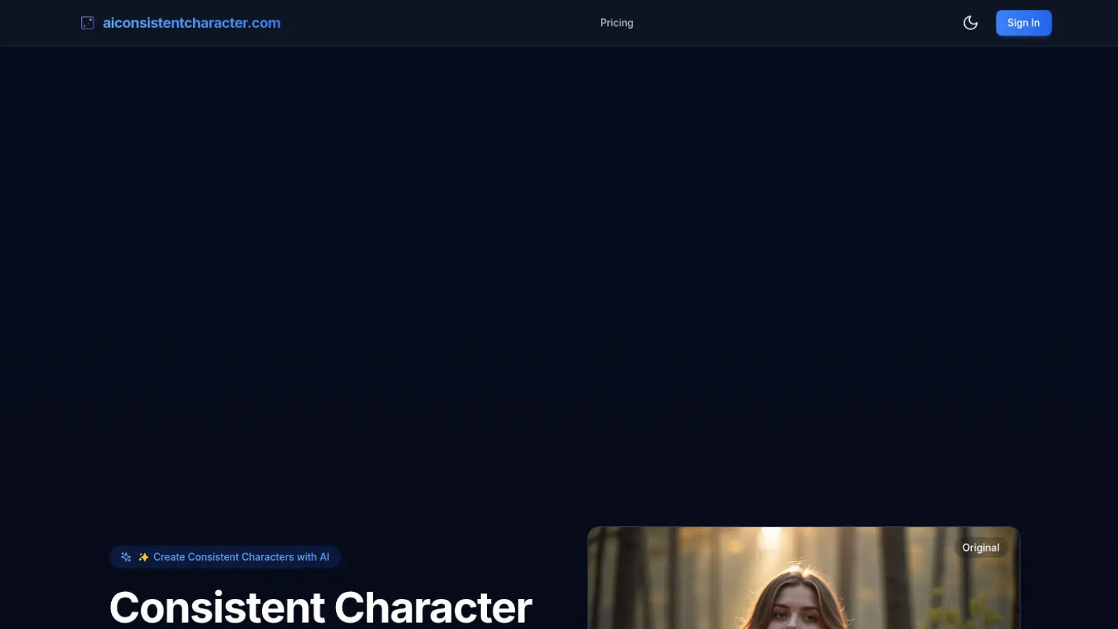 Consistent Character AI Generator: Art, Machine Learning AI Tool | Awesome AI Tools