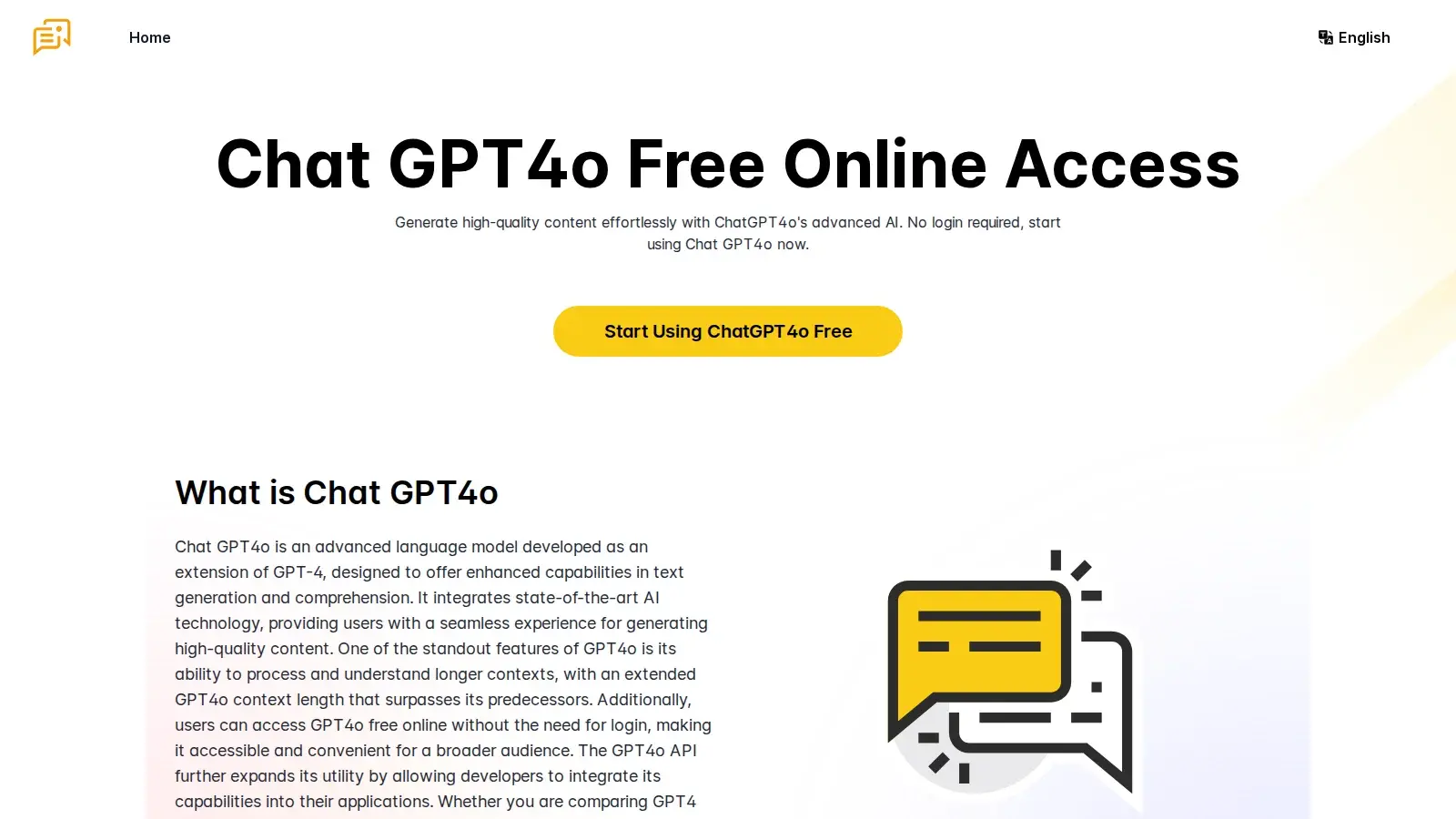 Chat GPT4o: AI Prompts, Content Generation AI Tool | Awesome AI Tools
