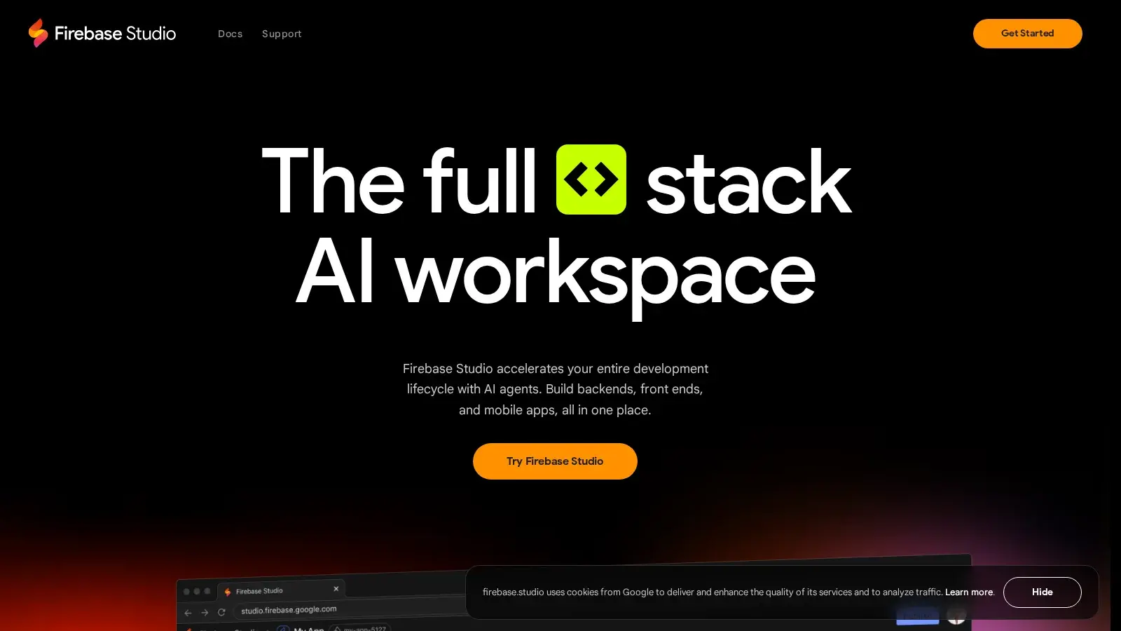 Firebase Studio: Web Development AI Tool | Awesome AI Tools
