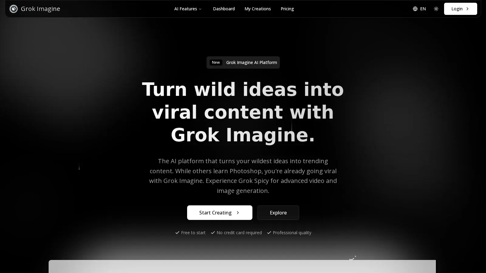 Grok Imagine: Content Generation AI Tool | Awesome AI Tools