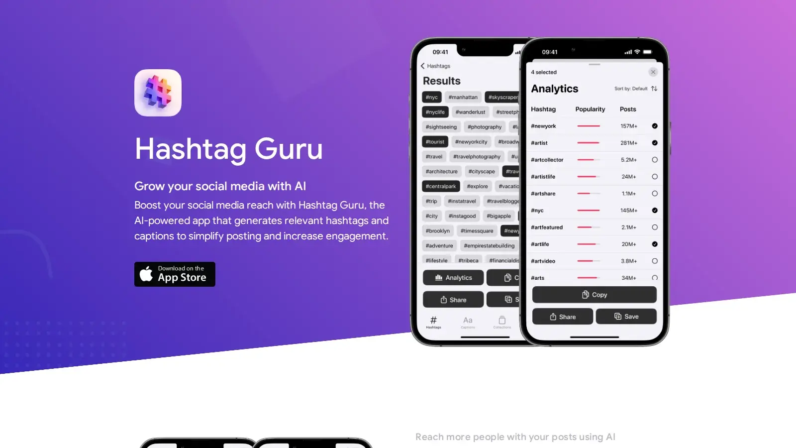 Hashtag Guru: Content Generation AI Tool | Awesome AI Tools