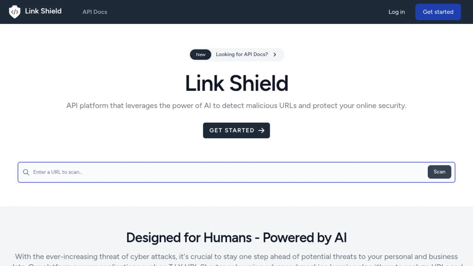 URL Threat Detection API - Link Shield: AI Prompts, Cybersecurity AI Tool | Awesome AI Tools