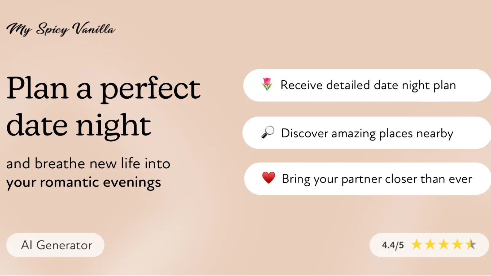 AI Date Idea Generator: AI Prompts, Dating & Relationships AI Tool ...