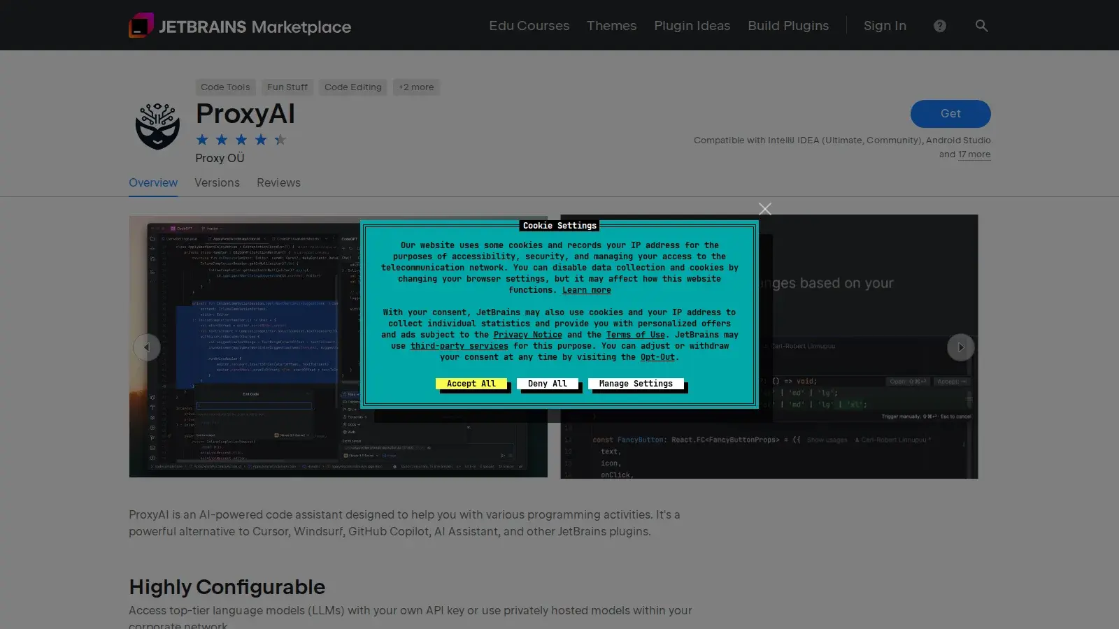 ProxyAI: Code Generators, Dev Tools AI Tool | Awesome AI Tools