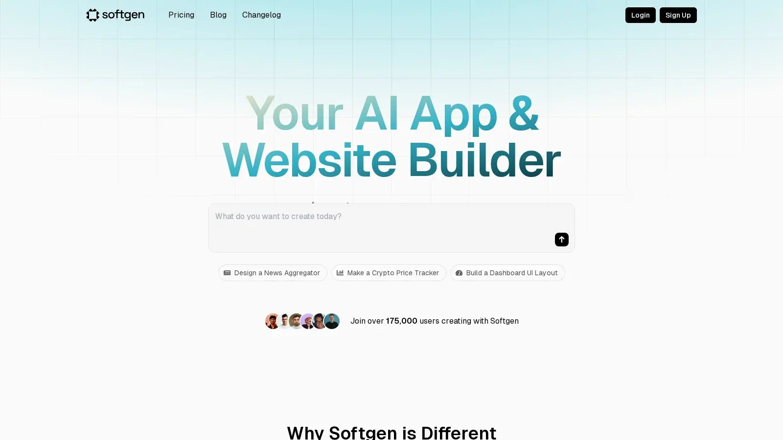 Softgen - AI Web App Builder: No-code, Web Development AI Tool ...