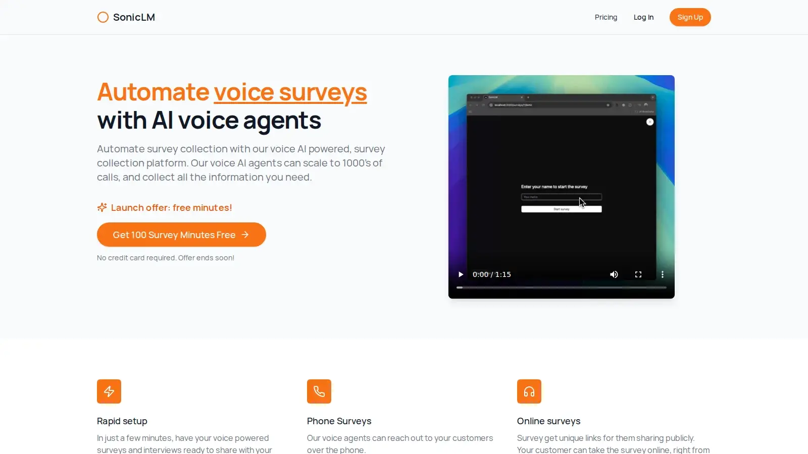 SonicLM: Content Generation, Voice AI Tool | Awesome AI Tools