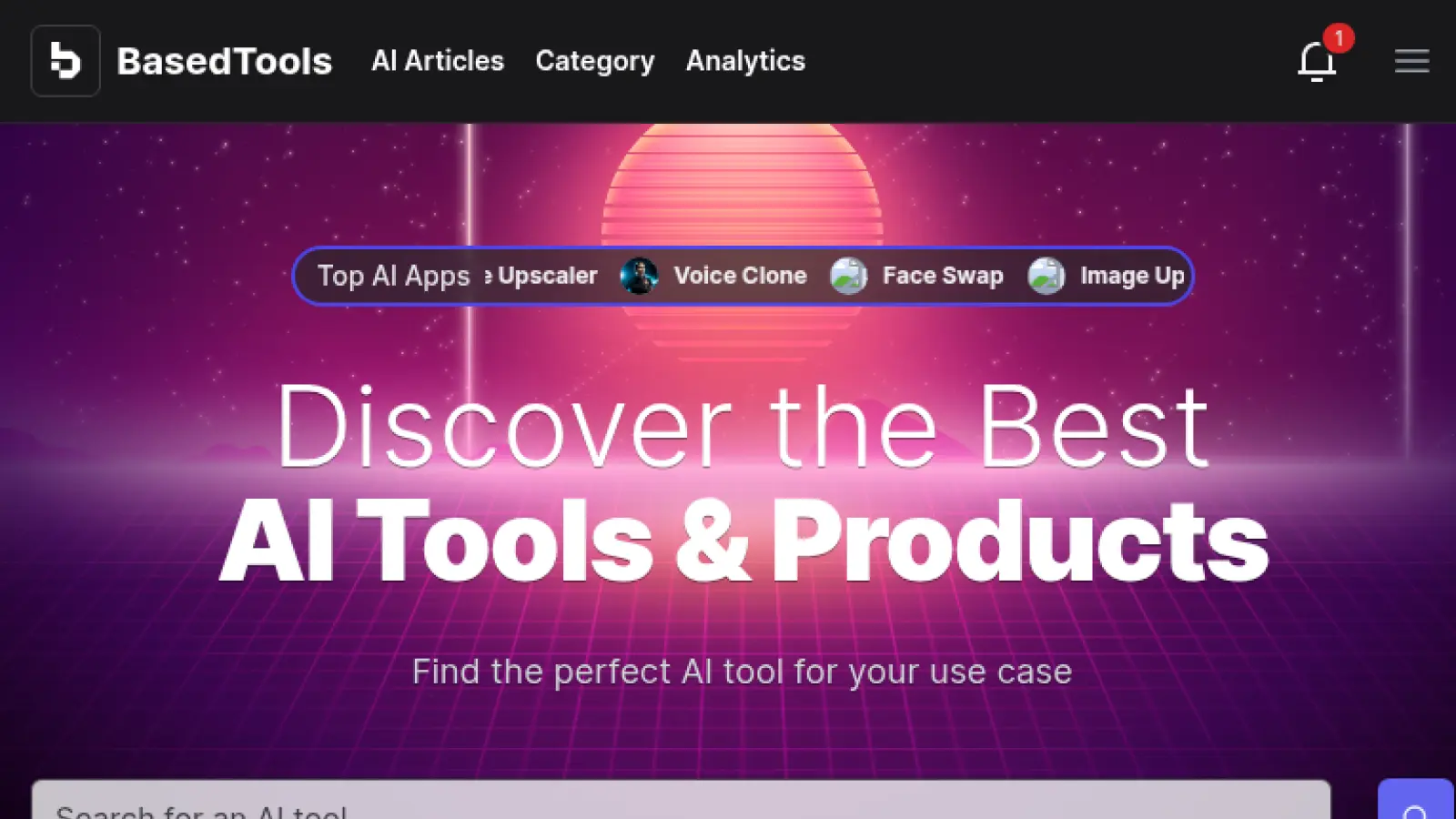 BasedTools AI Directory AI Tool | Awesome AI Tools