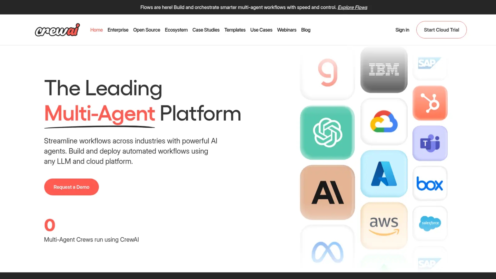 CrewAI Multi-Agent Platform: AI Prompts, Analytics AI Tool | Awesome AI Tools