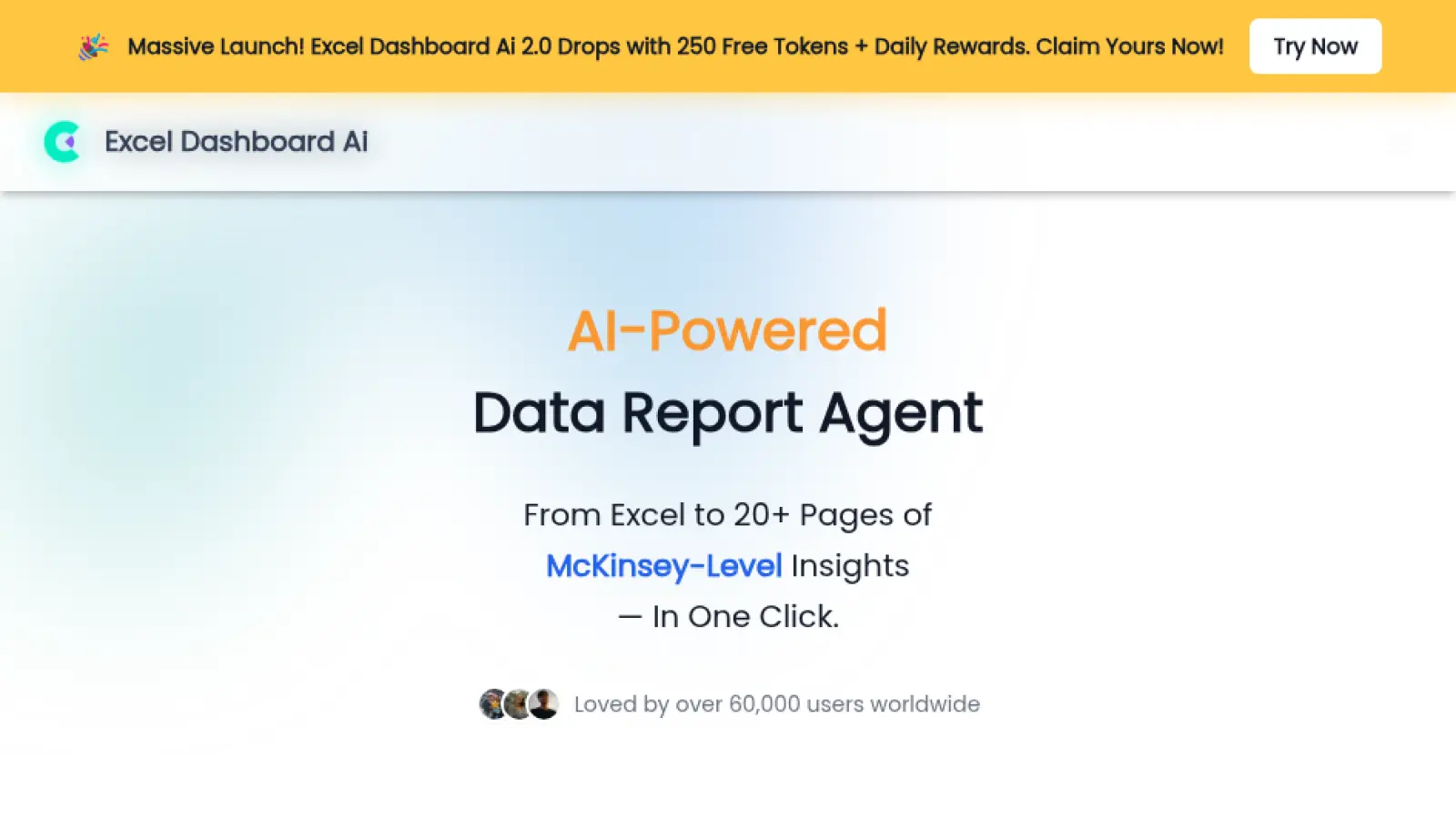 ExcelDashboard Ai: Business Intelligence, Content Generation AI Tool | Awesome AI Tools