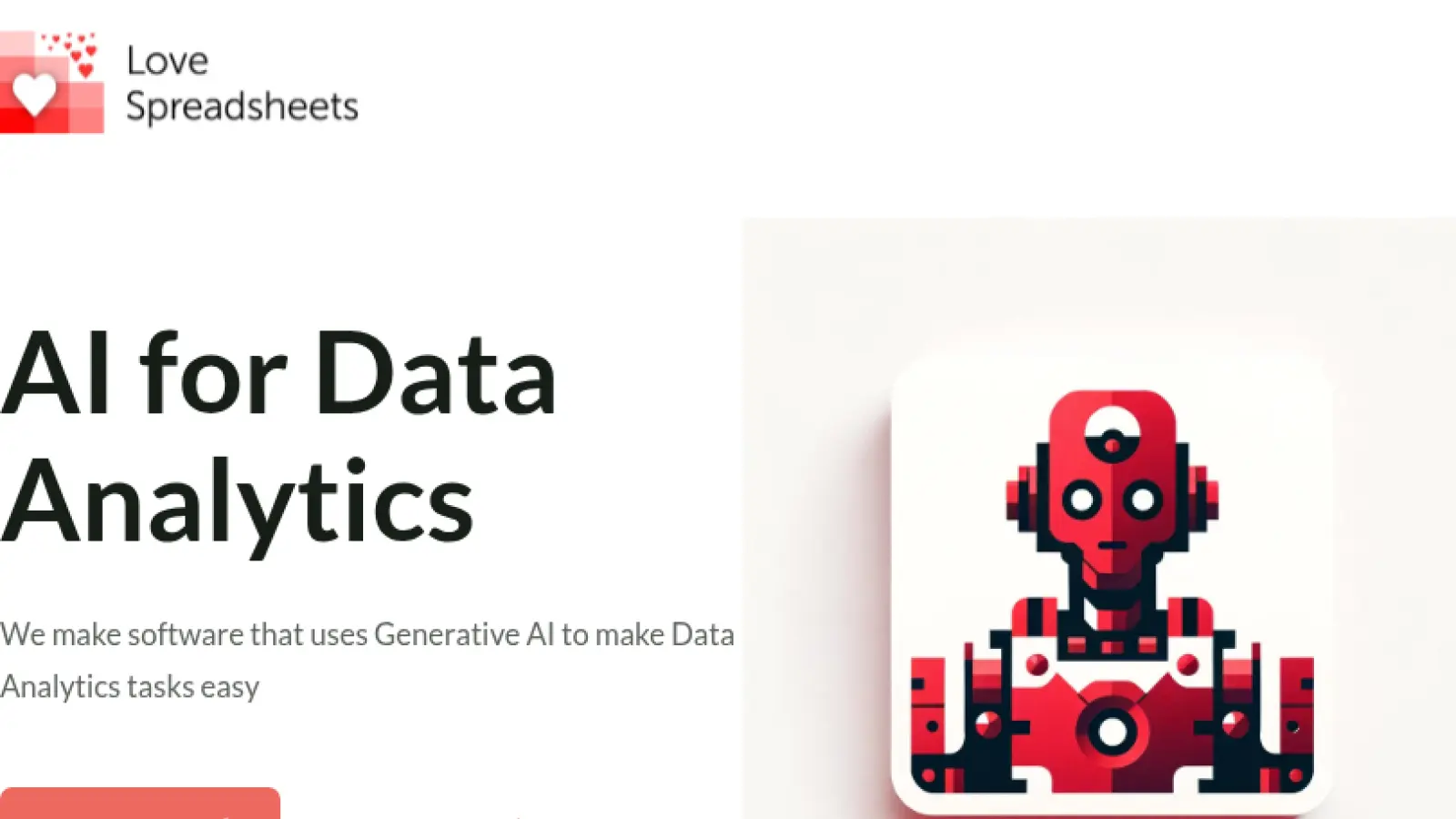 Love Spreadsheets: Data, Dev Tools AI Tool | Awesome AI Tools