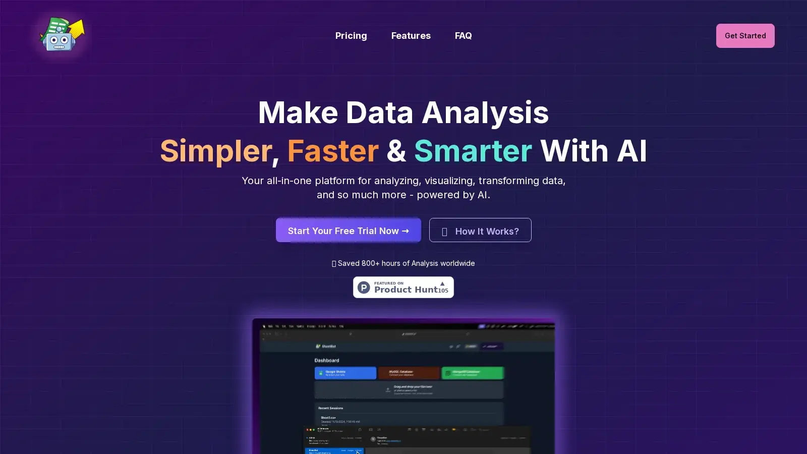 SheetBot AI: Data Visualization AI Tool | Awesome AI Tools